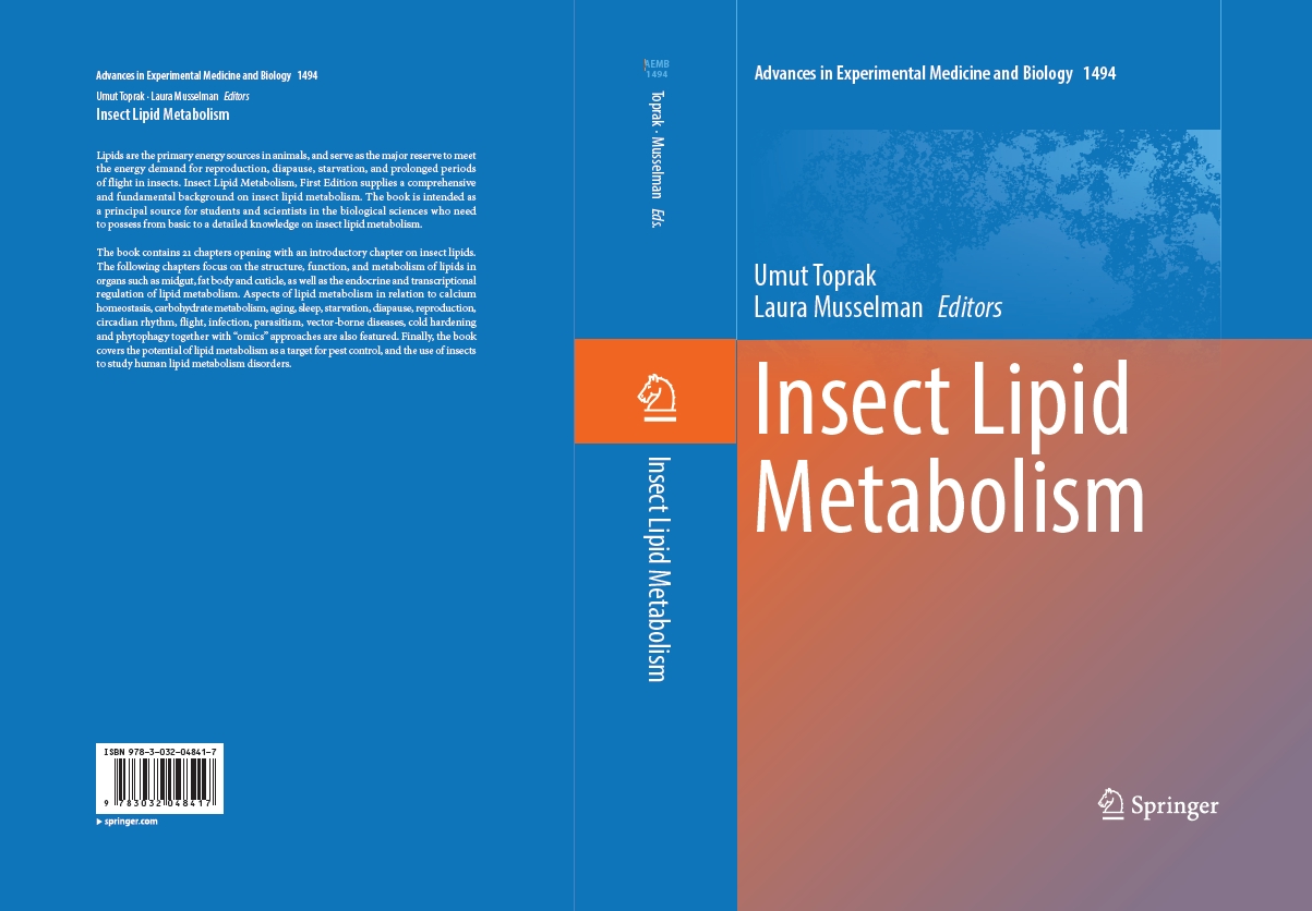 New Springer Book on Insect Lipid Metabolism from Prof. Umut Toprak ...